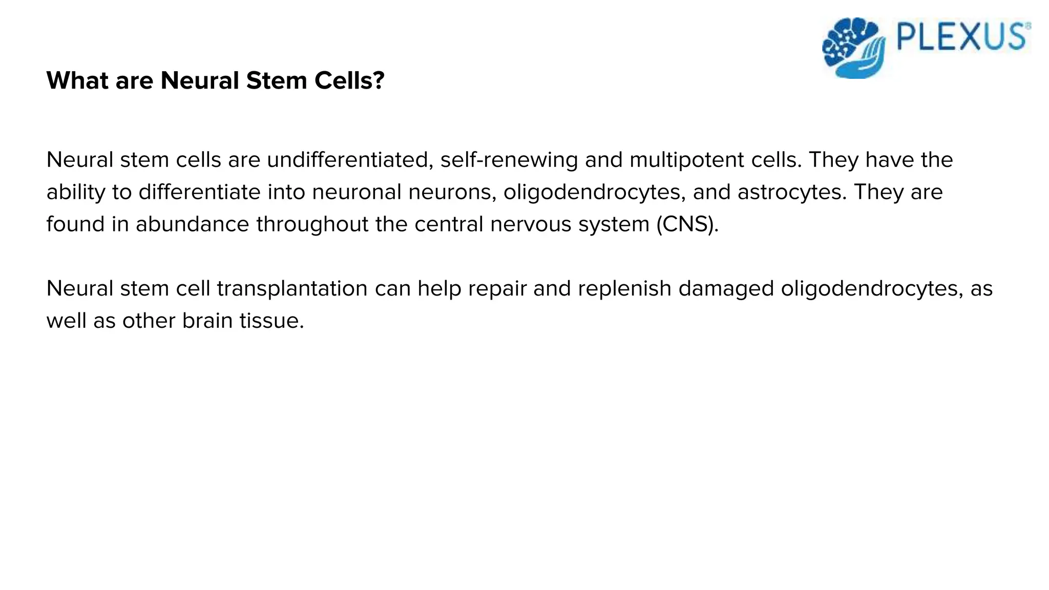 Neural Stem Cells : All You Need to Know | PPTX