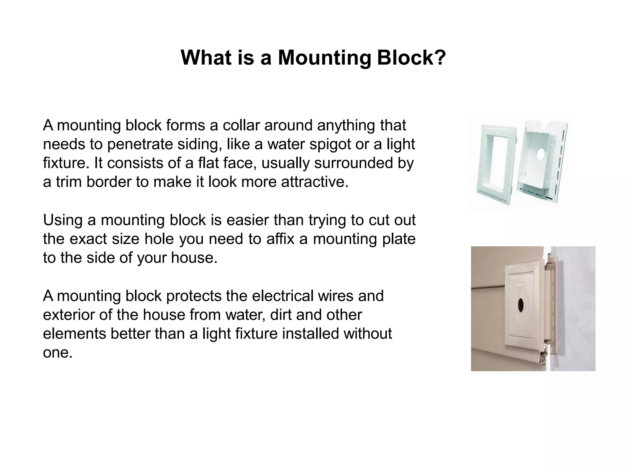 Ply Gem Vents & Blocks 101 | PDF | Home Appliances | Home & Garden