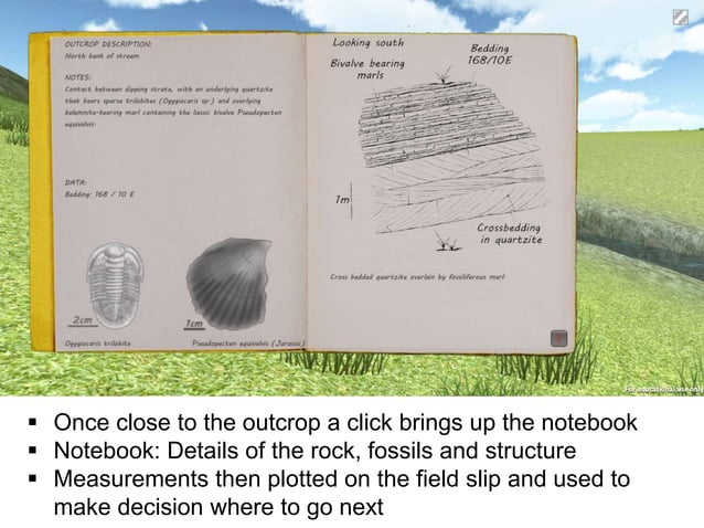 Geological Mapping Training in Virtual Environment | PPT