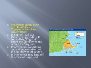 Plymouth and mass bay colonies | PPTX