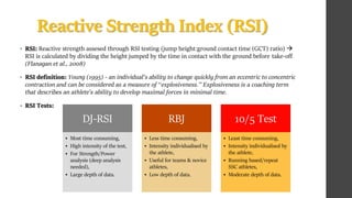 Plyometrics ppt | PPTX