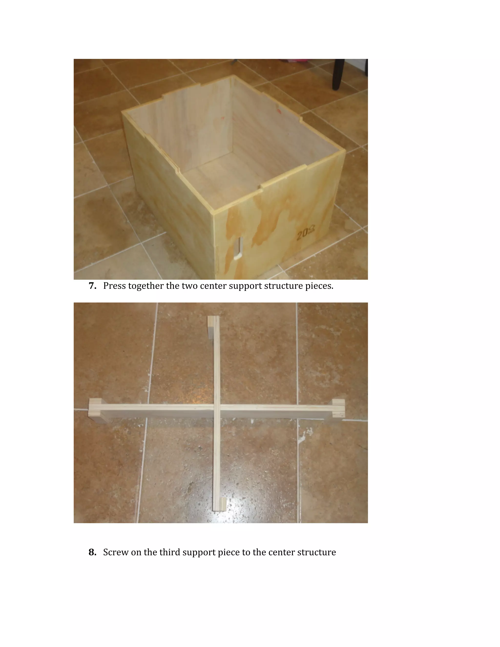 Wood Plyo Box Assembly Instructions | PDF