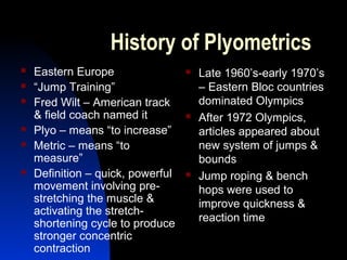 Exercícios Pliométricos | PPT