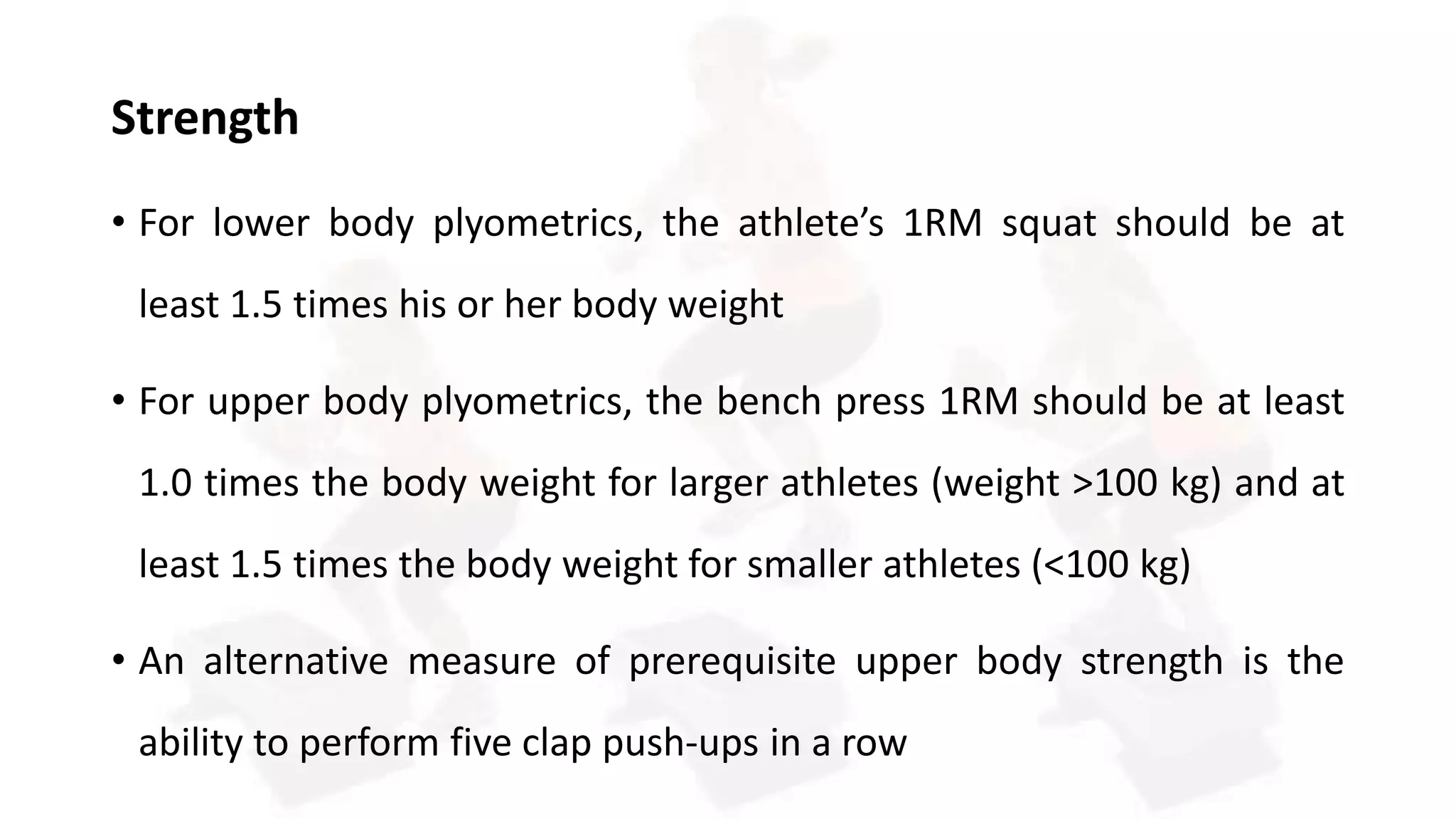 Plyometric | PPTX