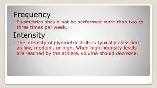 Plyometrics | PPTX
