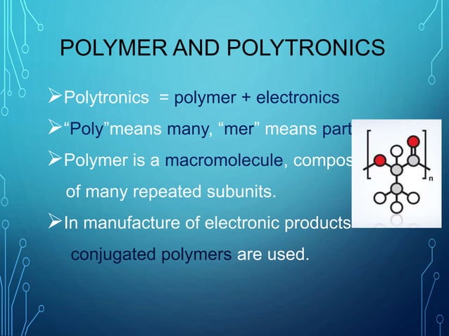 Plytronics | PPTX | Chemistry | Science