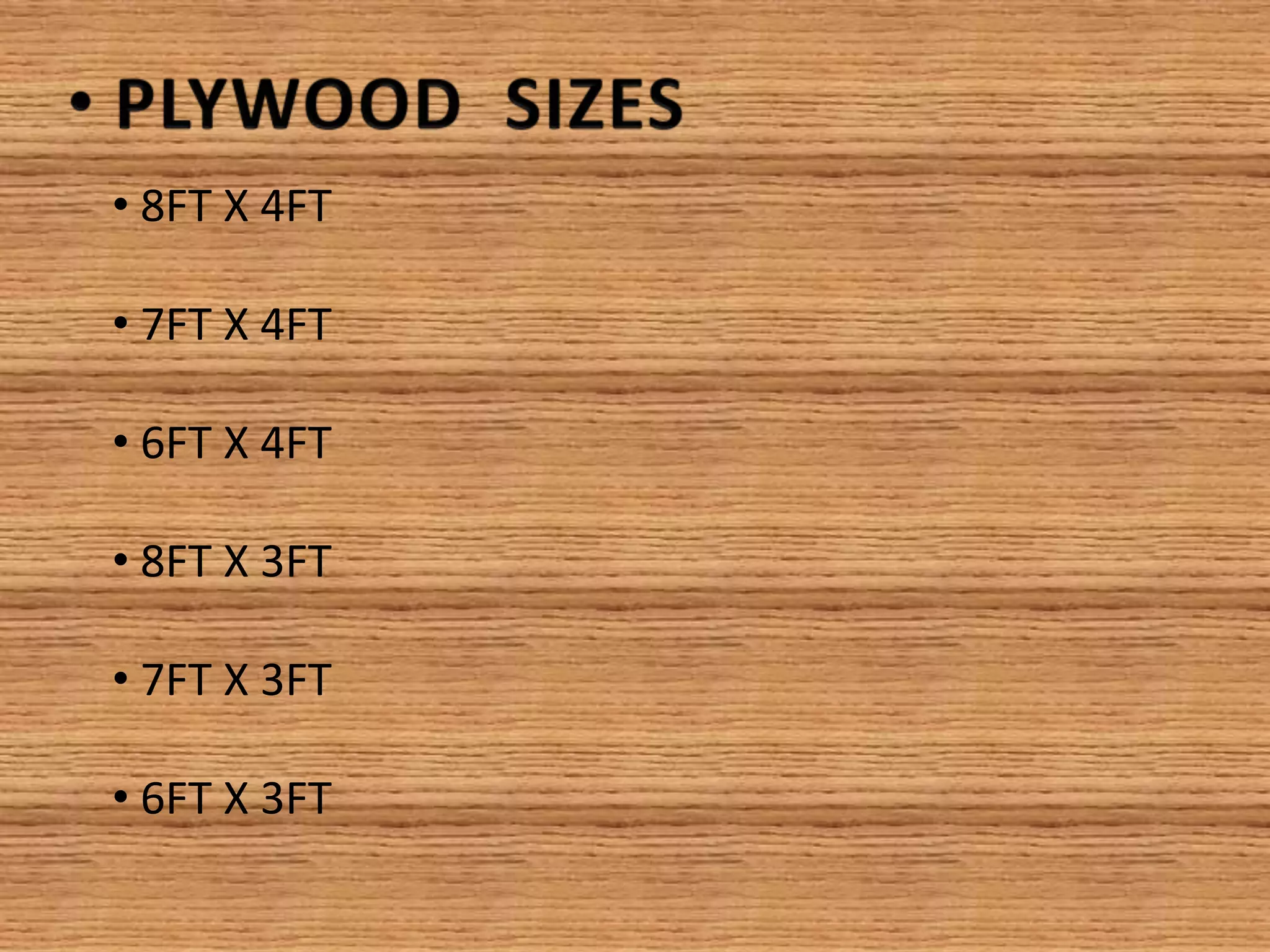 PLYWOOD | PPTX