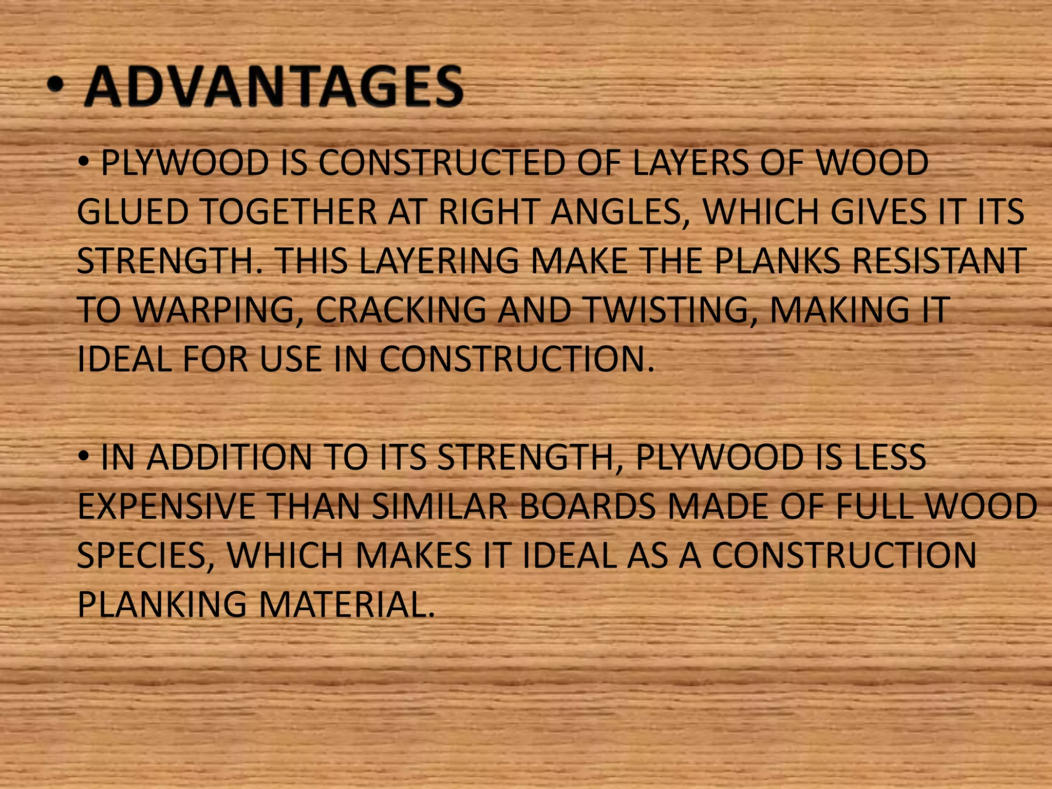 PLYWOOD | PPTX