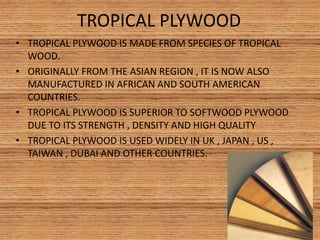PLYWOOD | PPTX