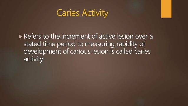 Caries activity test.pptx_2020 | PPTX | Oral care | Personal Care