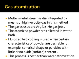atomization process | PPTX