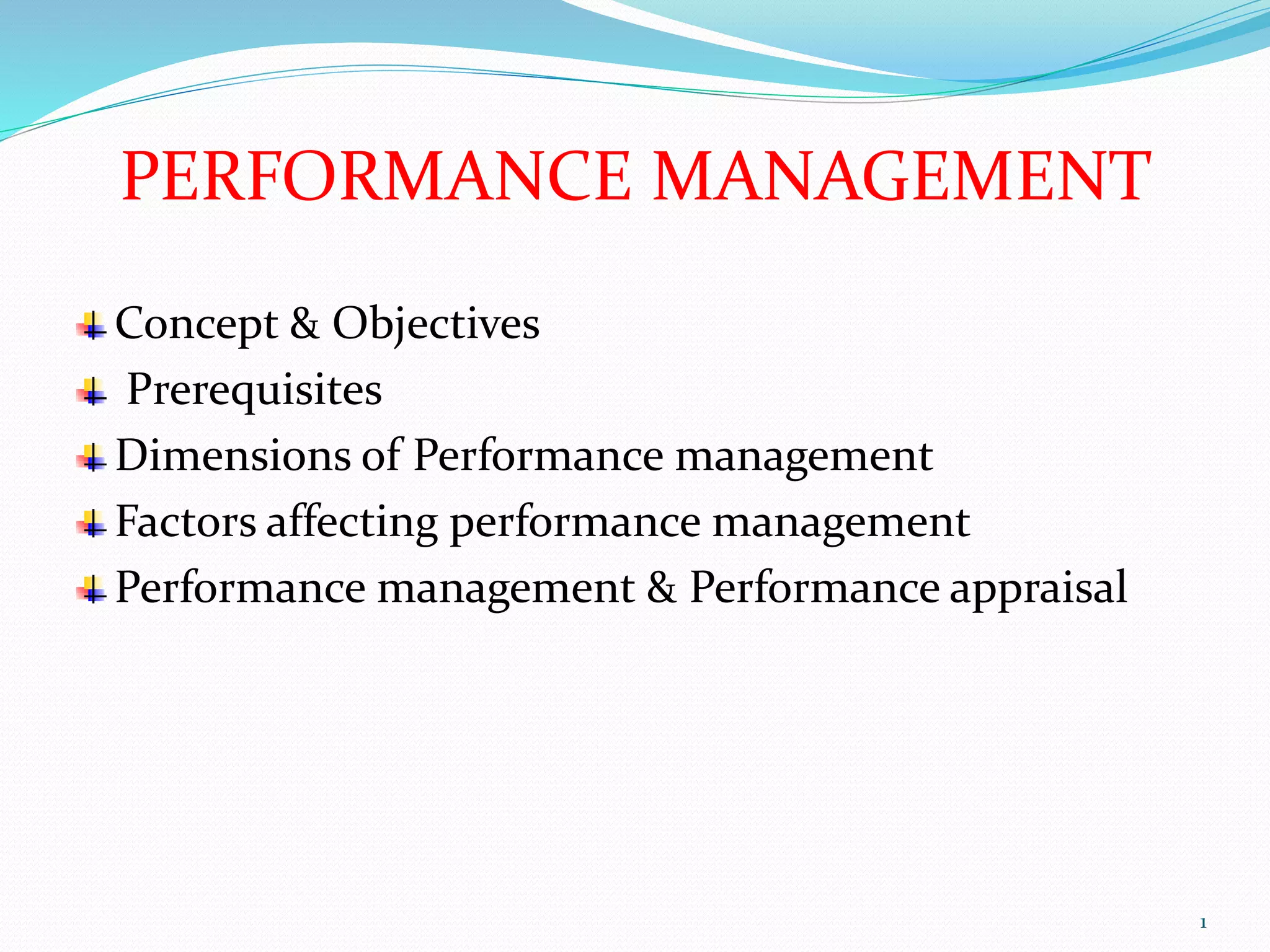 Performance Management | PPTX