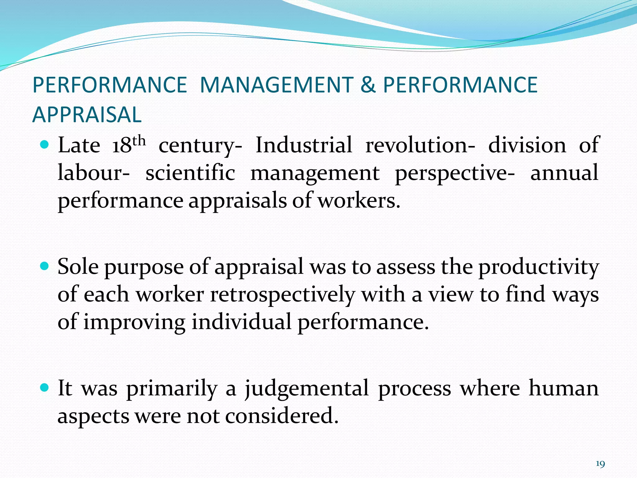Performance Management | PPTX