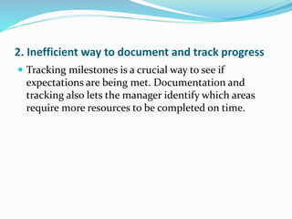 10 causes of project failure. | PPTX