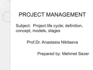 Project Management | PPT