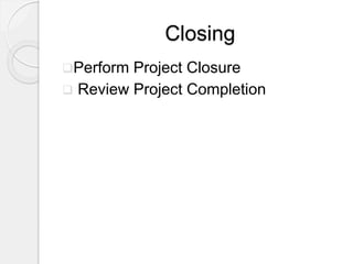 Project Management | PPT