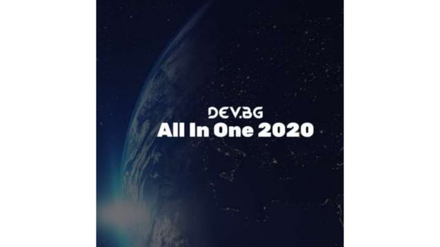 Кирил Петков на DEV.BG All in One 2020 | PPT