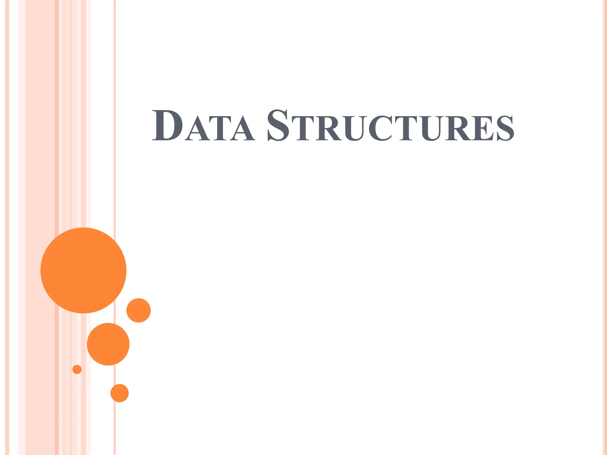 Data Structure Details Of Types And Ppt