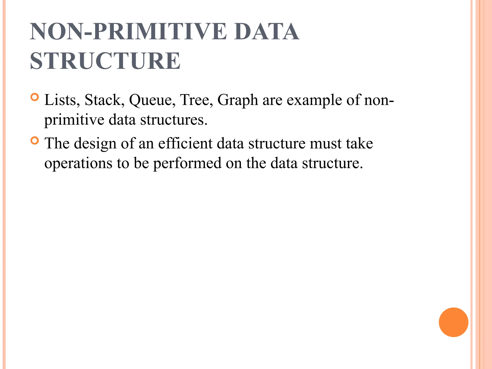 DATA STRUCTURES IN INFORMATION TECHNOLOGY | PPT