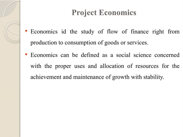 project economics related ppt pm.pptx