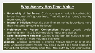 time value of money, investment criteria and project rating index.pptx