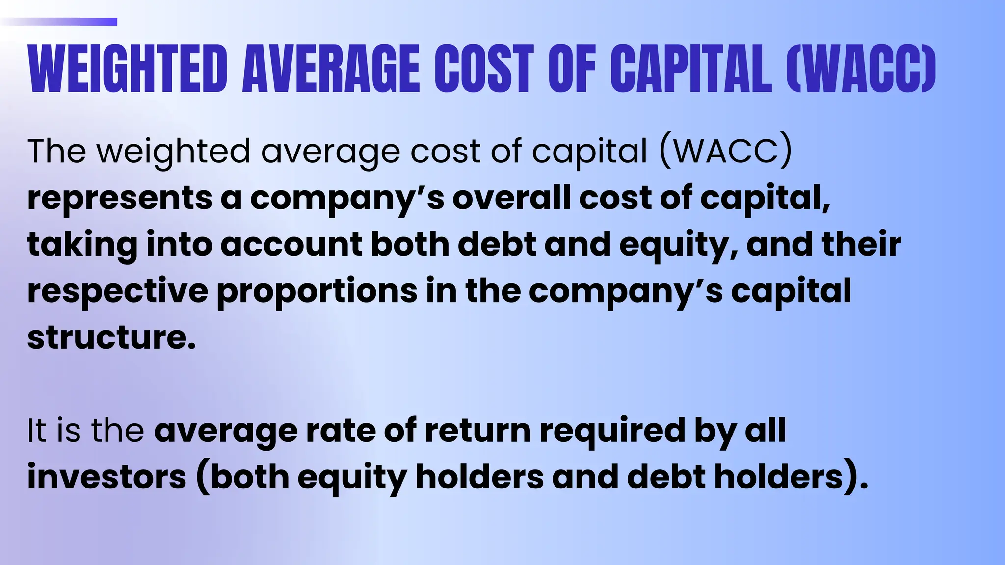 PM- Capitalization and its components, importance and limitations | PPT