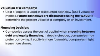 PM- Capitalization and its components, importance and limitations | PDF