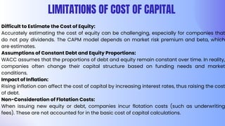 PM- Capitalization and its components, importance and limitations | PDF