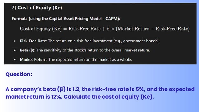 PM- Capitalization and its components, importance and limitations | PPT