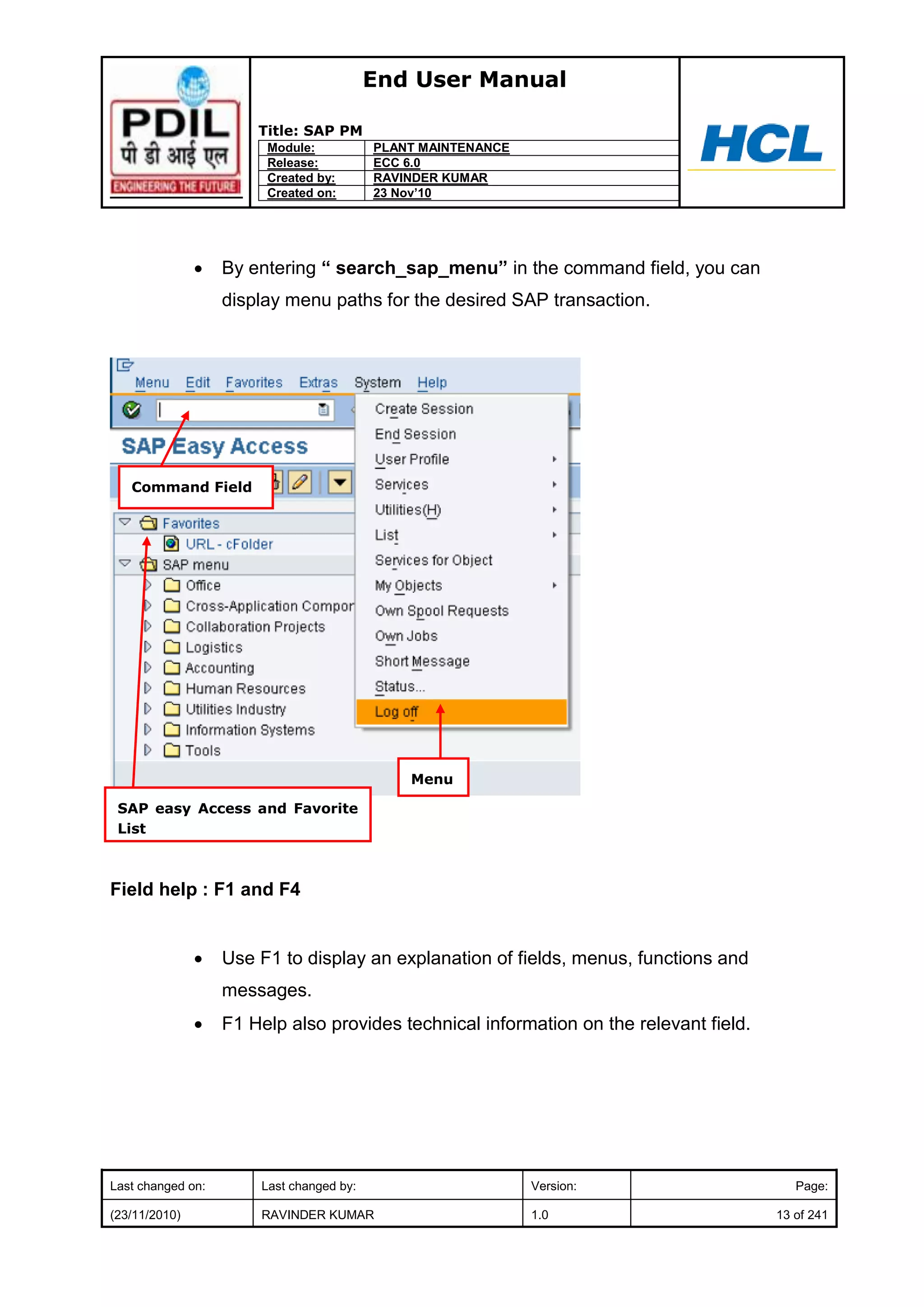 Pm end-user-manual | PDF