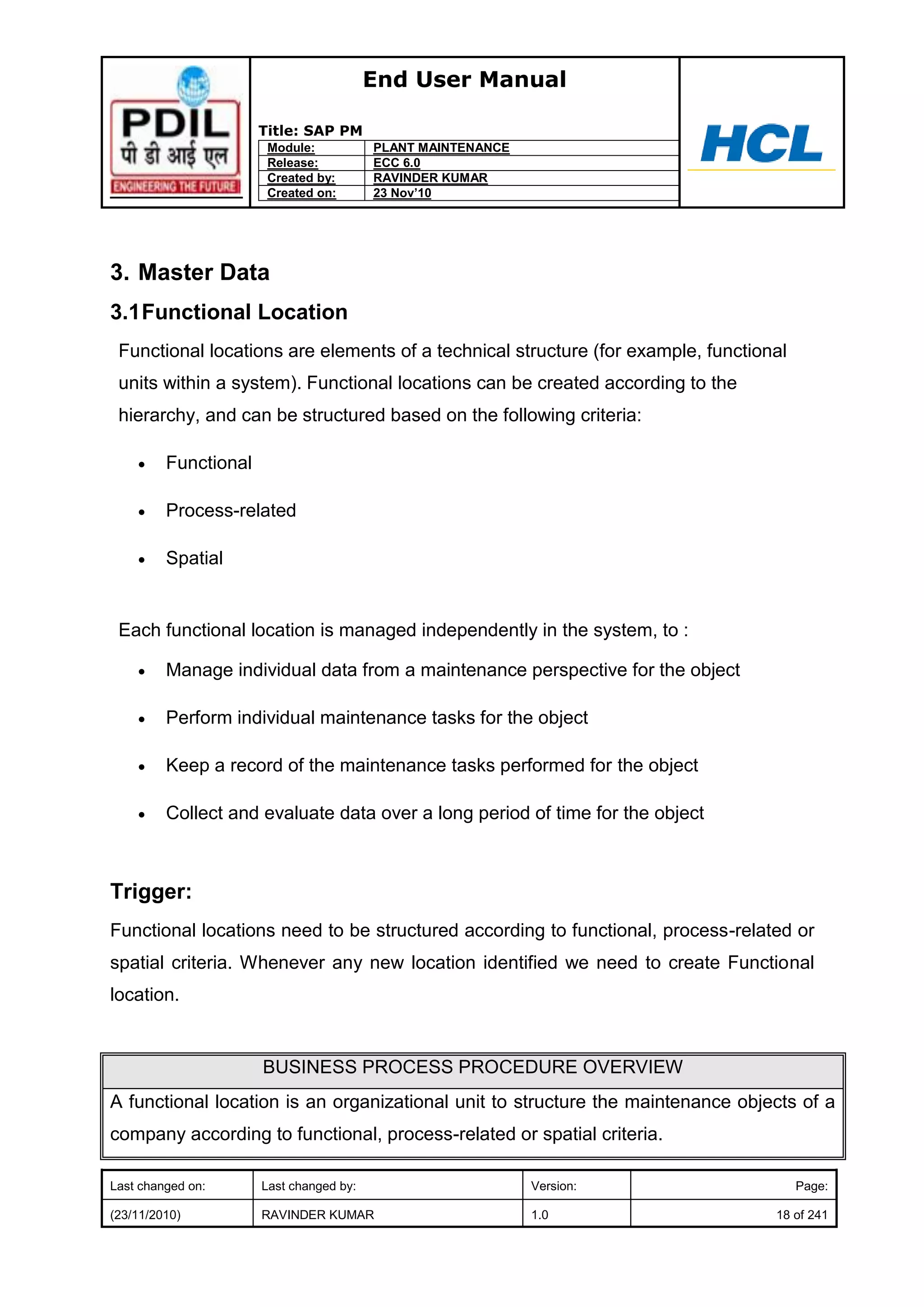 Pm end-user-manual | PDF