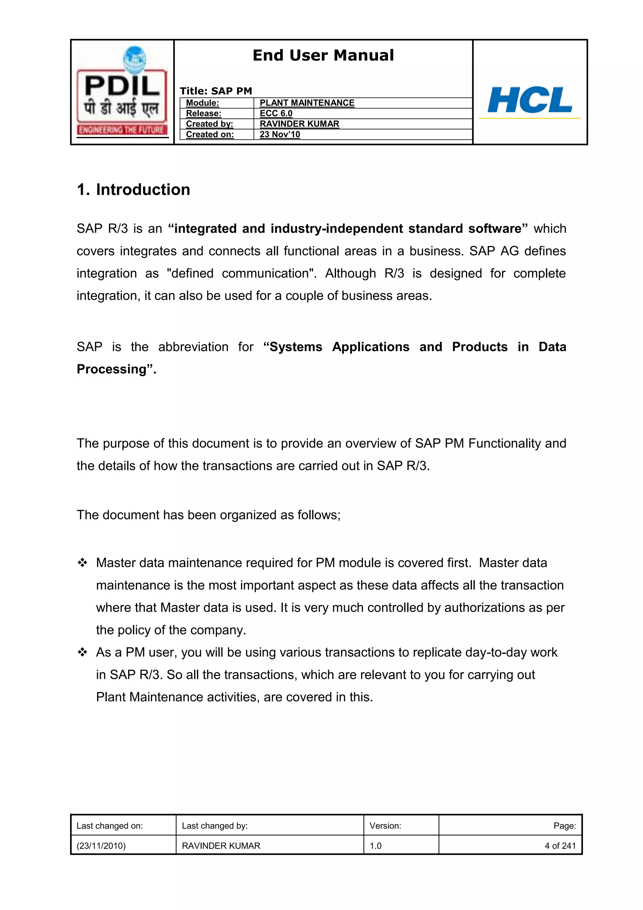Pm end-user-manual | PDF
