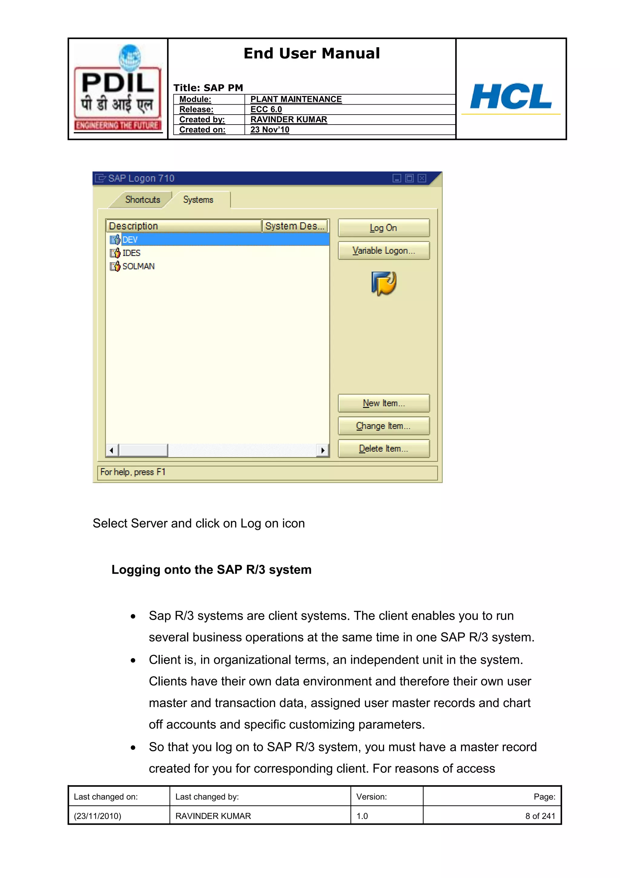 Pm end-user-manual | PDF