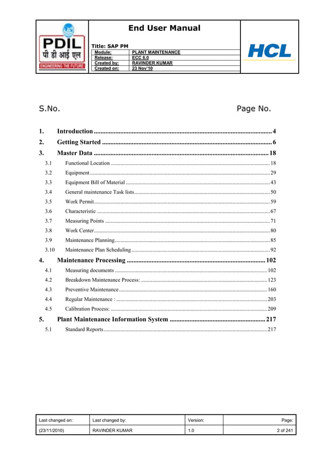 Pm end-user-manual | PDF