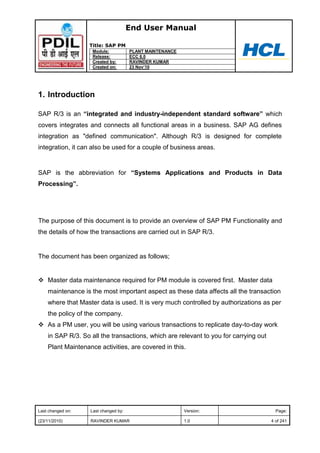 Pm end-user-manual | PDF