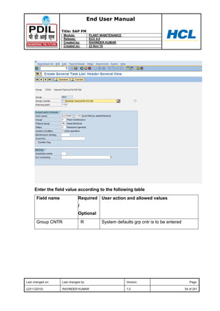 Pm end-user-manual | PDF
