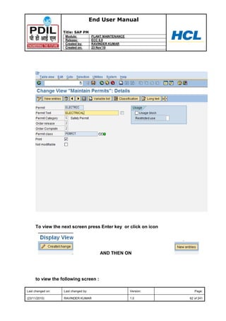 Pm end-user-manual | PDF