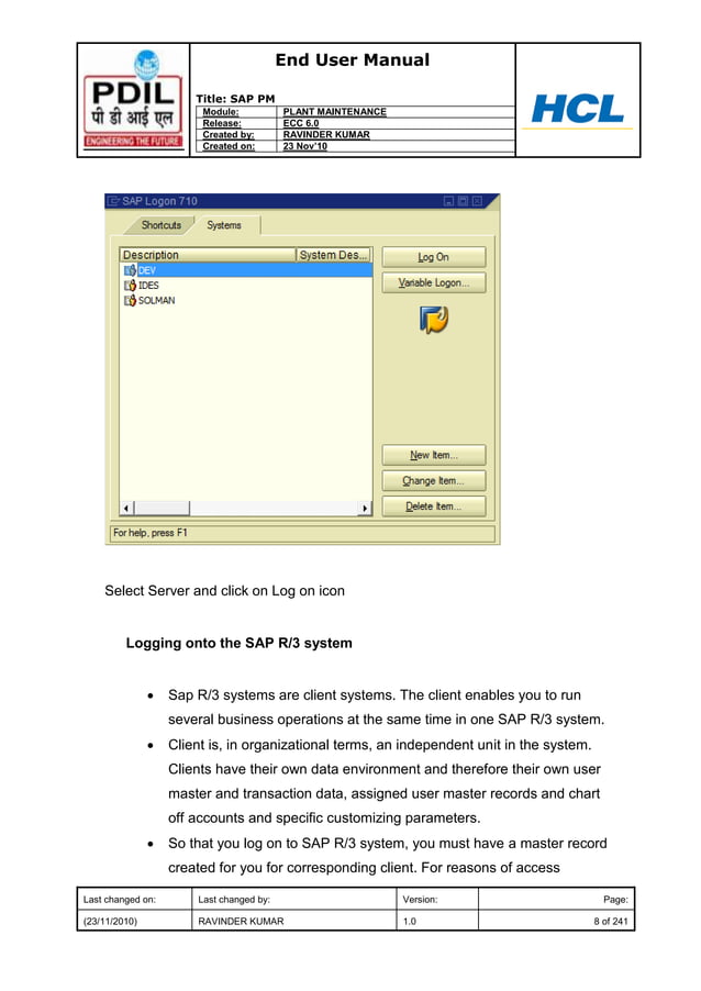 Pm end-user-manual | PDF