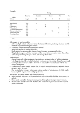 Pm evaluationand selection1 | PDF