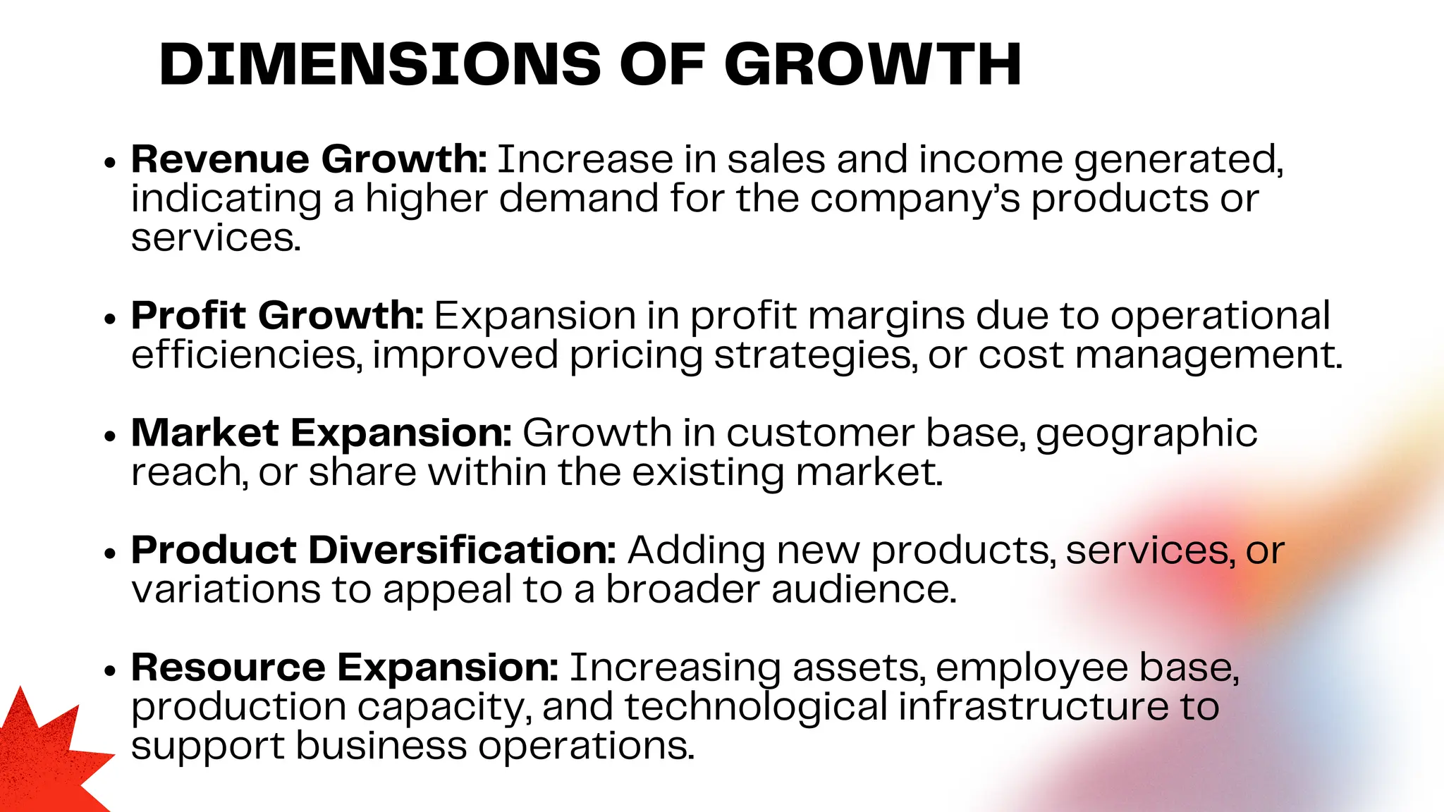 PM- Growth-Dimension, Phases, Factors and Growth Rate Decision | PPT
