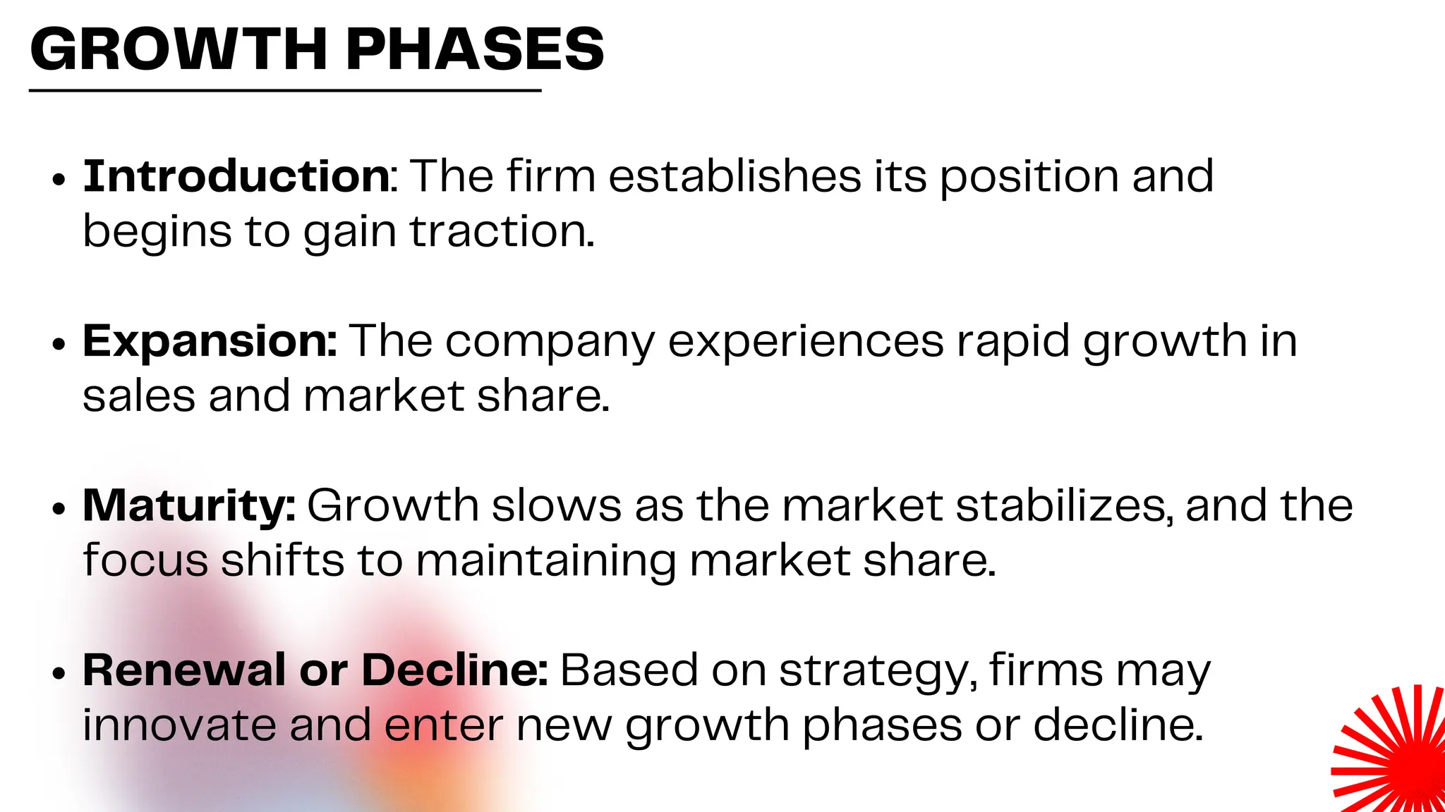 PM- Growth-Dimension, Phases, Factors and Growth Rate Decision | PPT