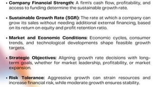 PM- Growth-Dimension, Phases, Factors and Growth Rate Decision | PDF