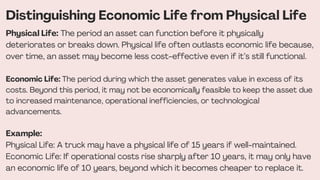 PM- Life Cycle – Determining Economic Life..pdf | Business Accounting ...