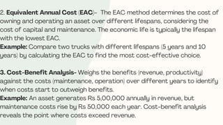 PM- Life Cycle – Determining Economic Life..pdf | Business Accounting ...