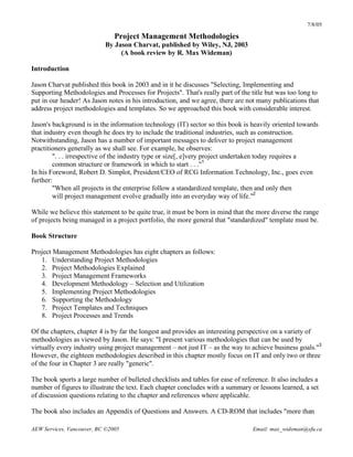Pm Methodologies | PPT