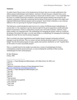 Pm Methodologies | PPT