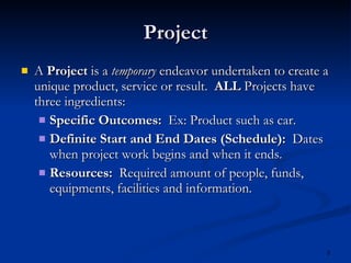 Project Management Methodology | PPT