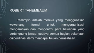 Pemimpin dan Pengambilan Keputusan | PPTX