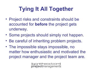 Pm risks-and-constraints | PPT