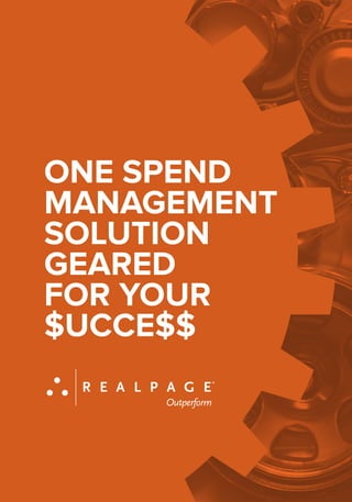 One Spend Management Solution Geared for Your Success | PPTX